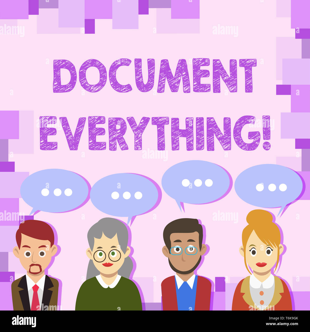 Conceptual hand writing showing Document Everything. Concept meaning ...