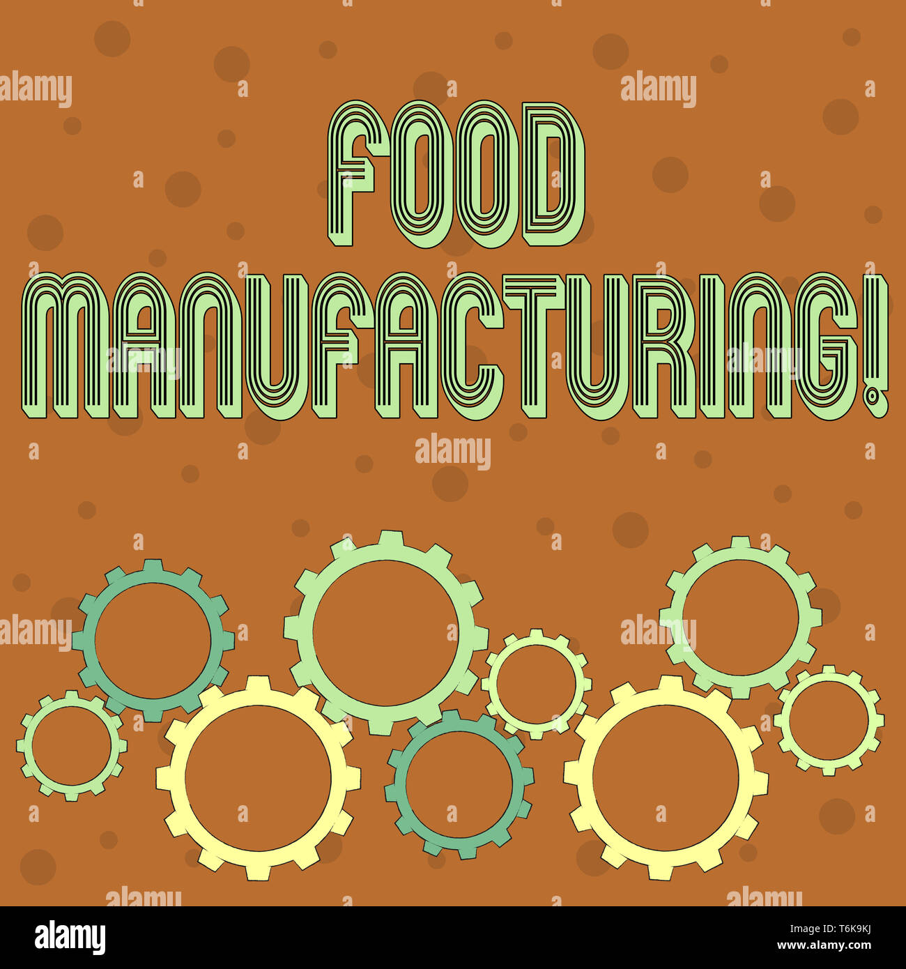 Conceptual hand writing showing Food Manufacturing. Concept meaning ...