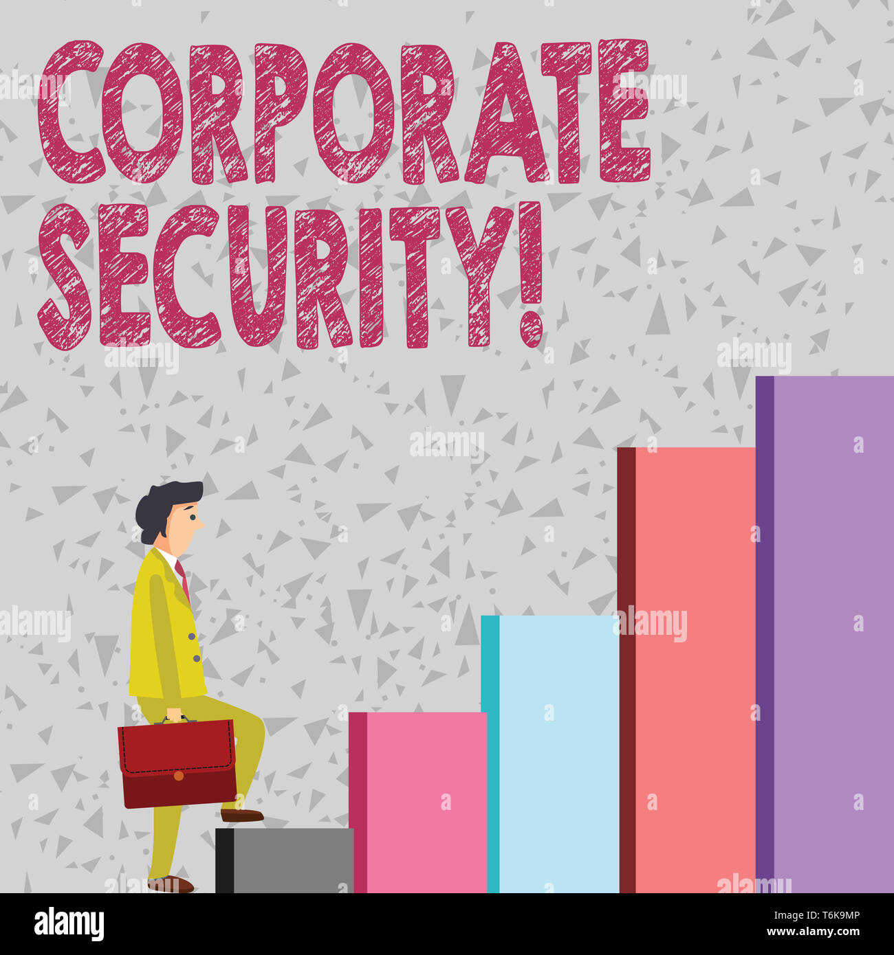 Handwriting Text Corporate Security Conceptual Photo Practice Of Protecting Business Property