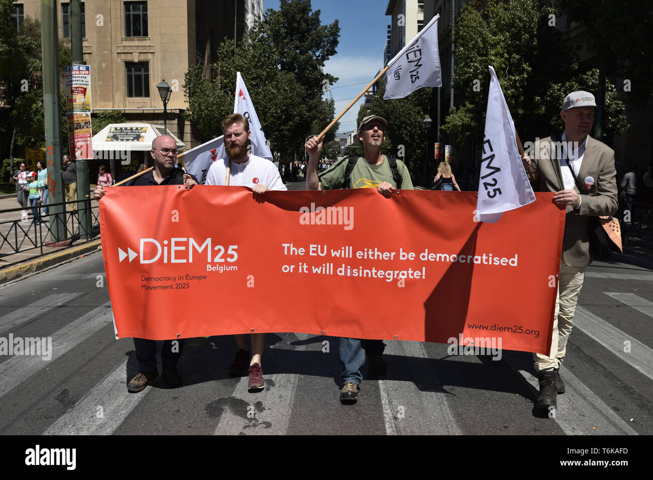 Diem25 hi-res stock photography and images - Alamy