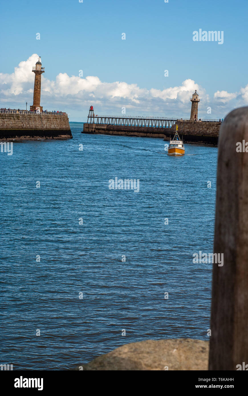 Bright colours in Whitby, Yorkshire, UK Stock Photo - Alamy