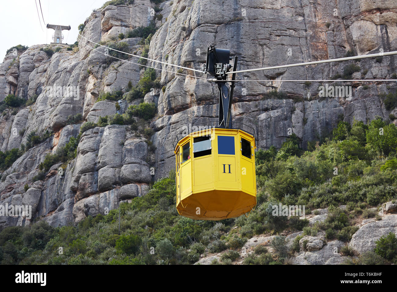 Aeri de montserrat cable car hi-res stock photography and images - Alamy