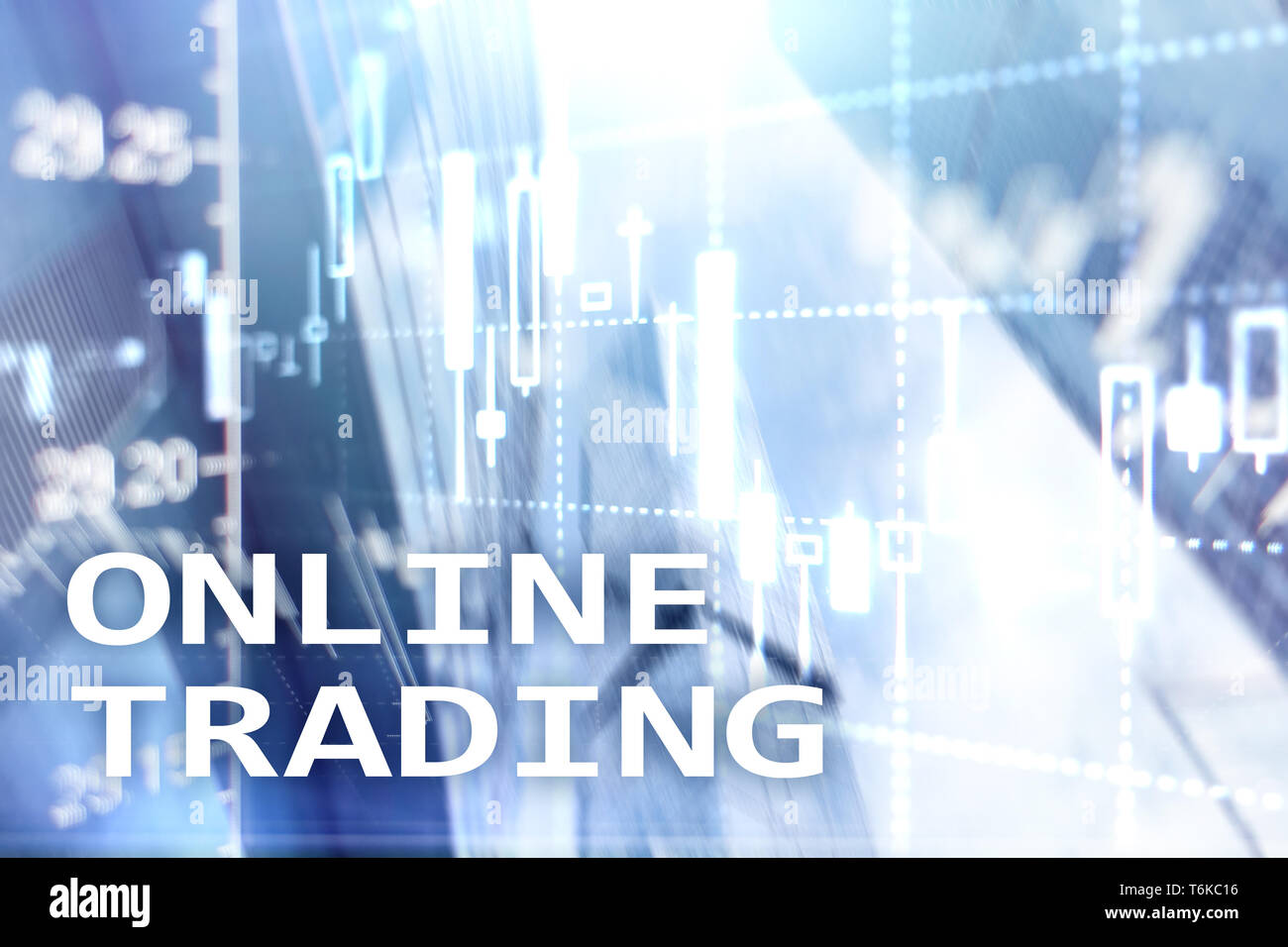 Forex chart on white background hi-res stock photography and images - Alamy