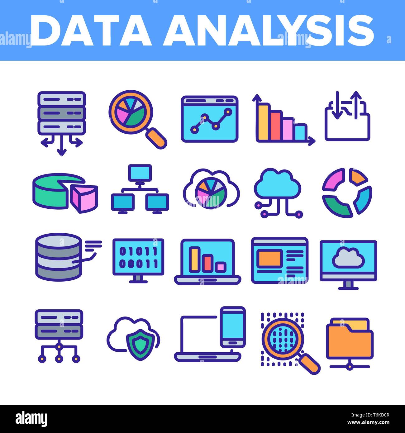 Statistical data analysis line hi-res stock photography and images - Alamy