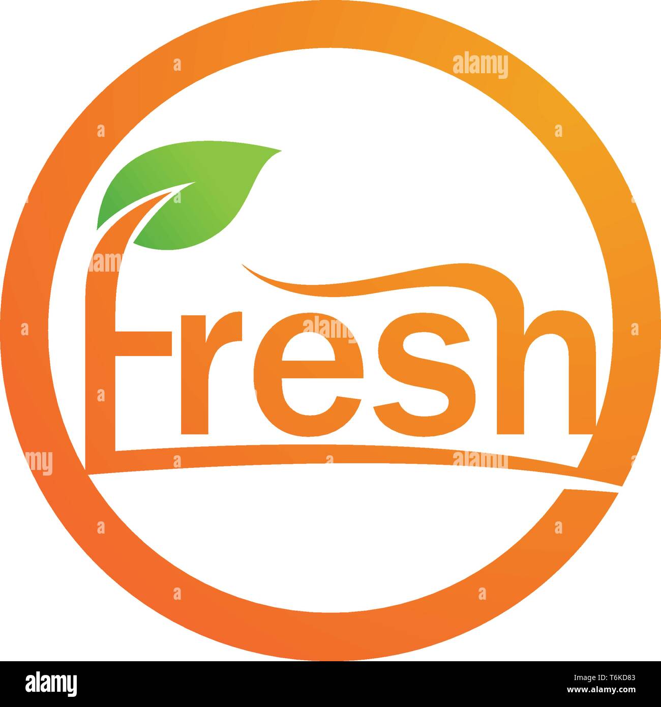 Fresh logo vector icon template Stock Vector Image & Art - Alamy