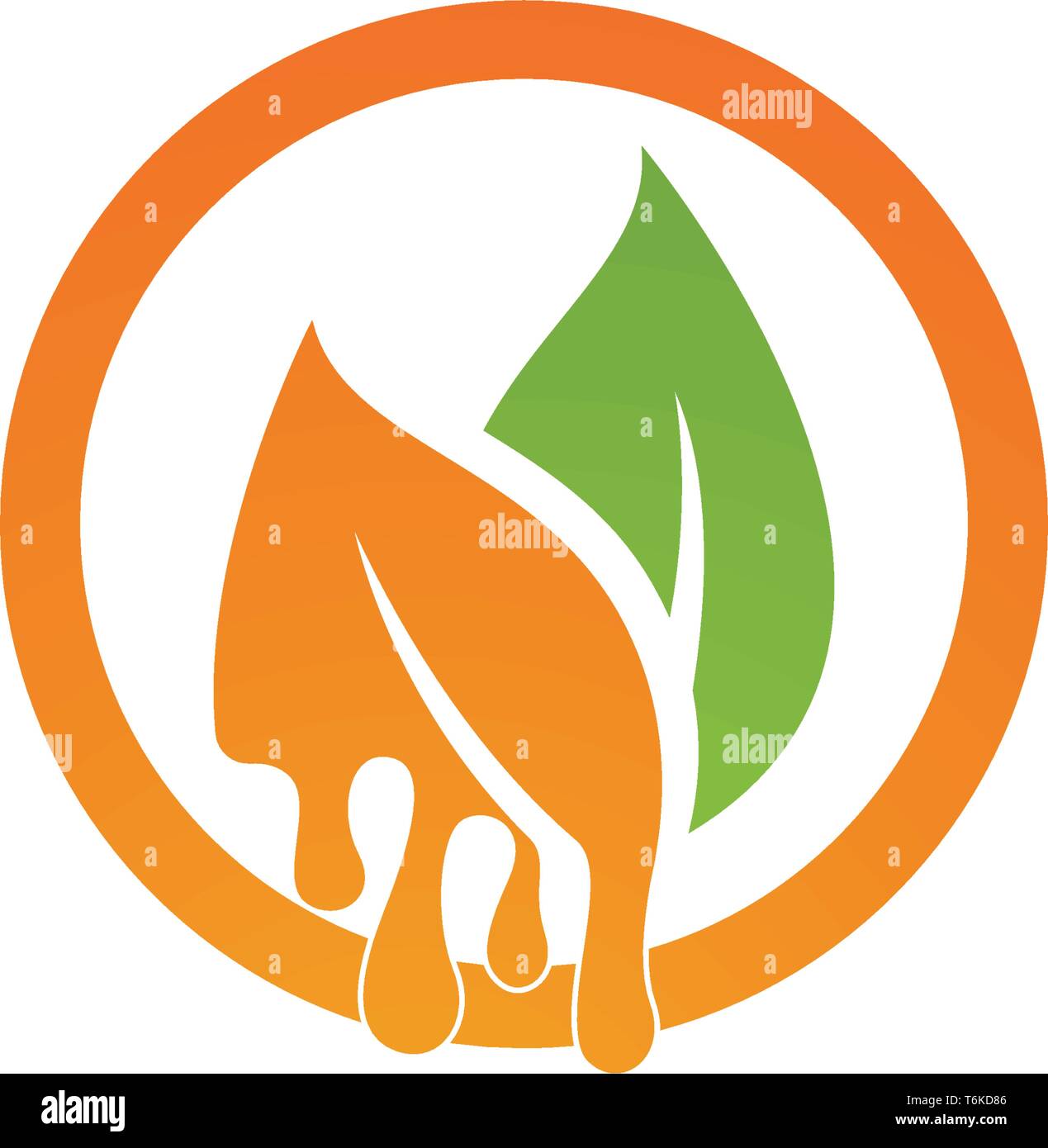 Fresh logo vector icon template Stock Vector Image & Art - Alamy