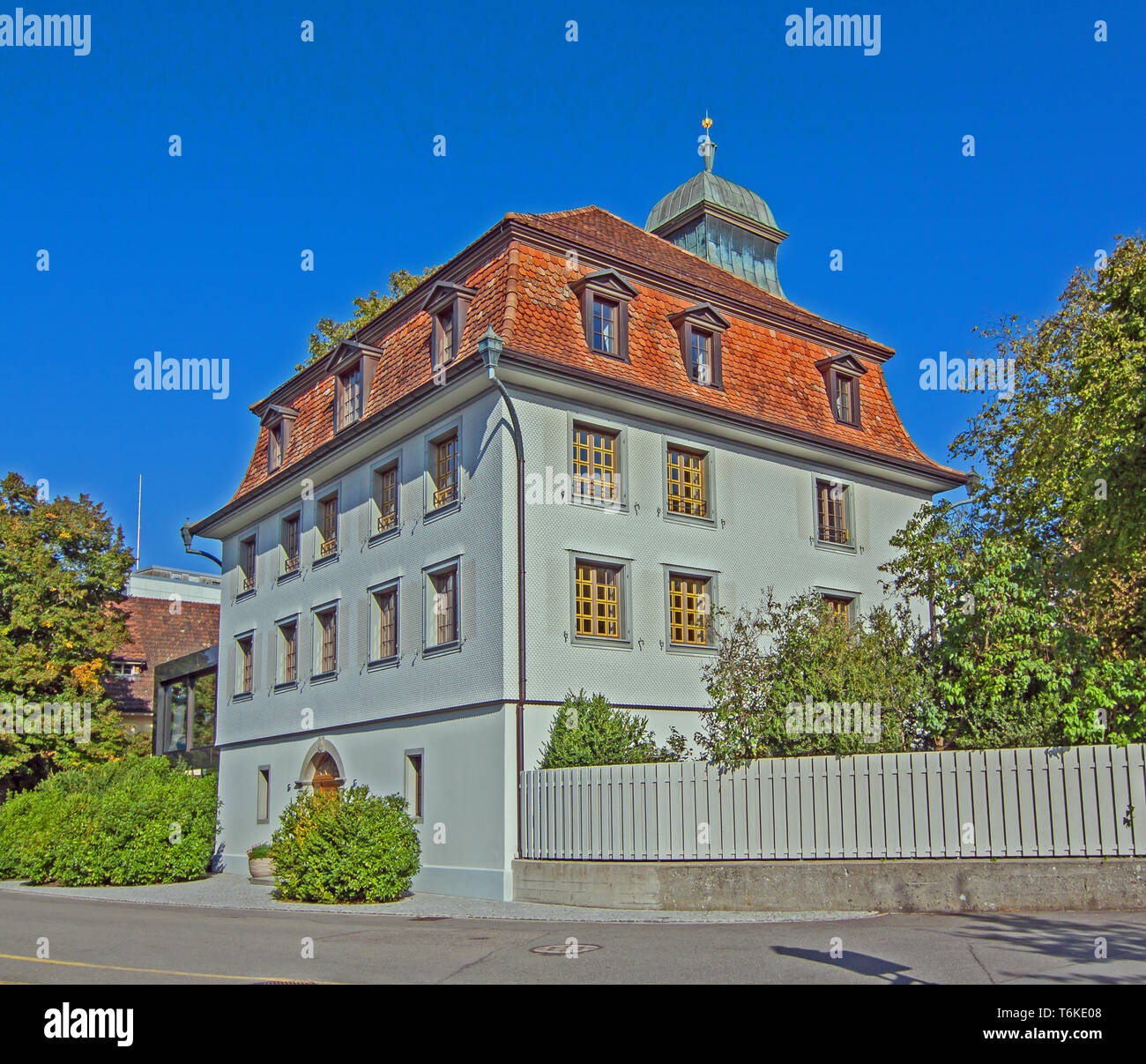 Representative building in Ermatingen, Switzerland Stock Photo - Alamy