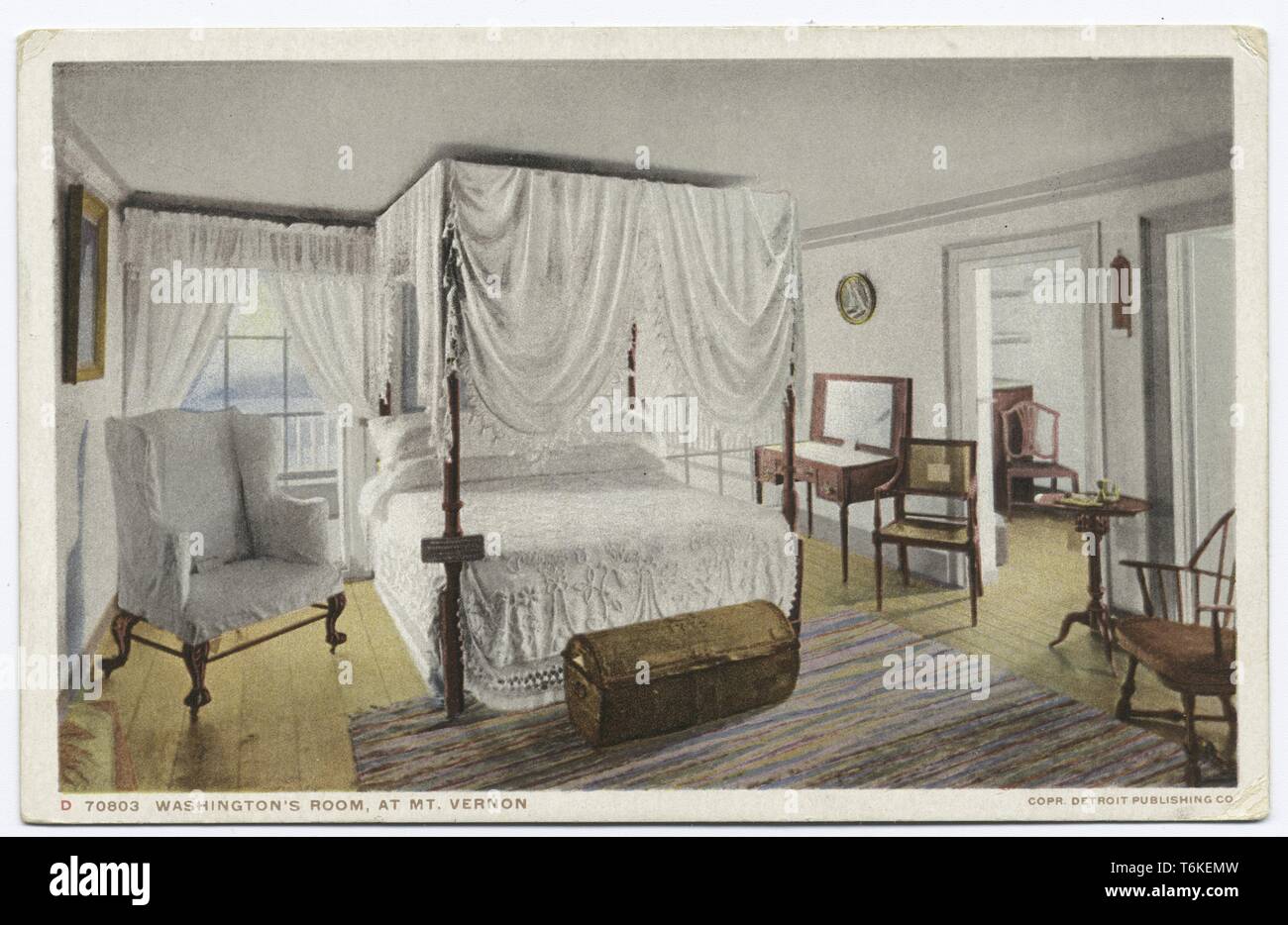 Detroit Publishing Company vintage postcard depicting the inside of ...