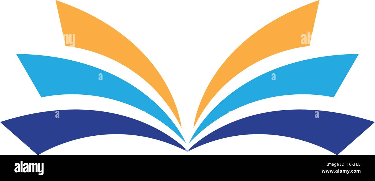 Book reading logo and symbols template icons app Stock Vector Image ...