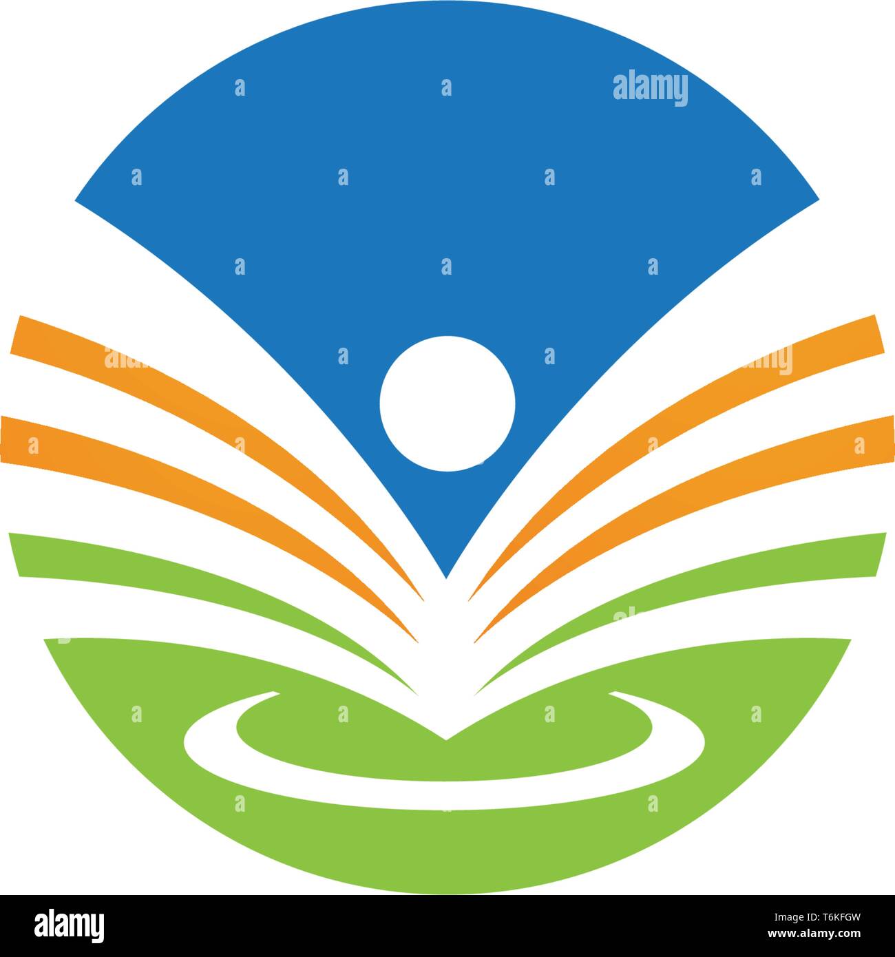 Book reading logo and symbols template icons app Stock Vector Image ...