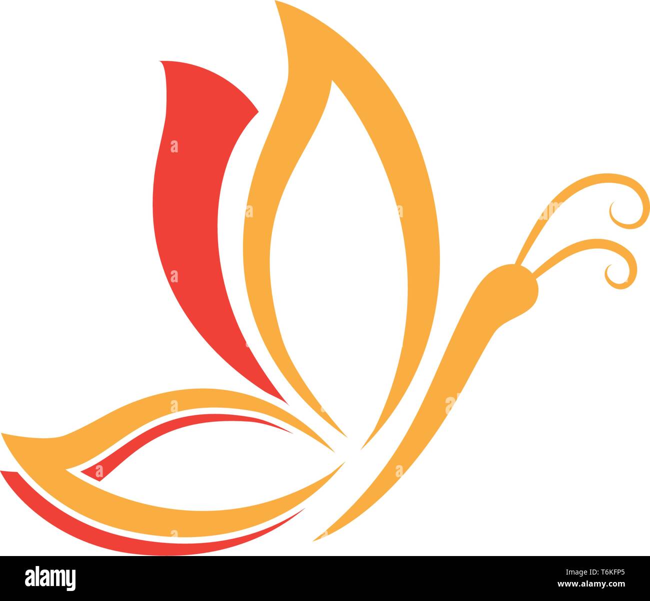 Butterfly Logo Template Vector icon design Stock Vector Image & Art - Alamy