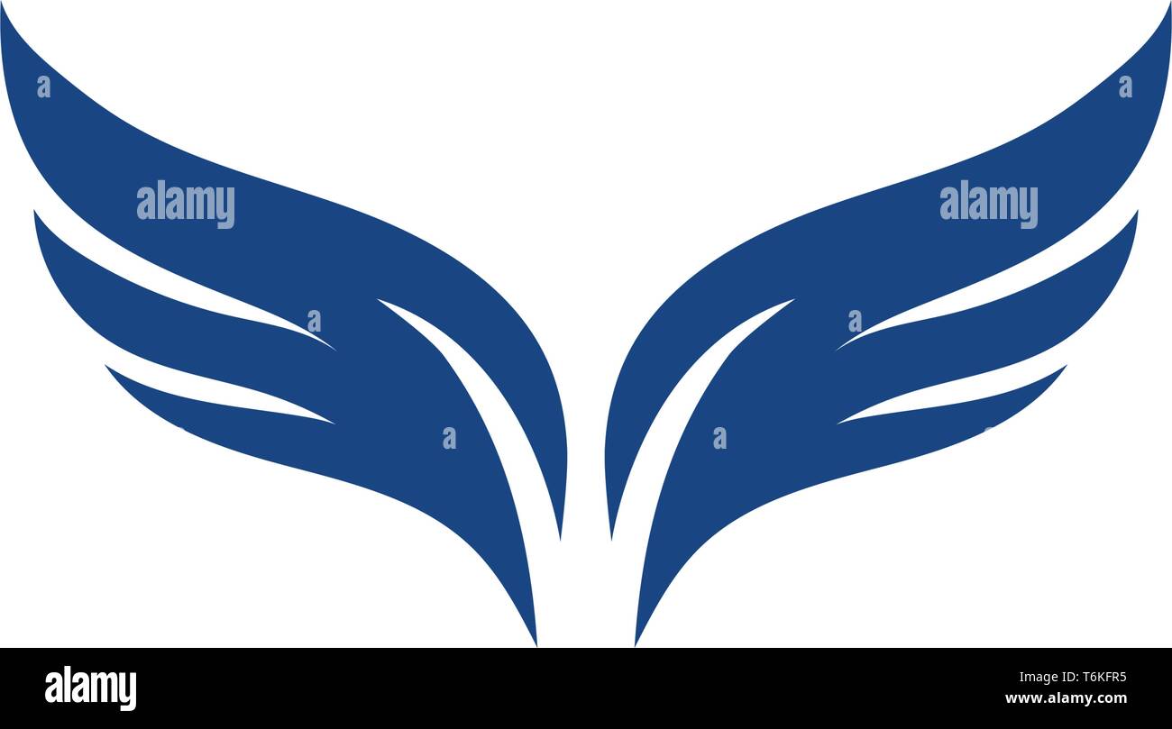 Wing Logo Template vector icon design Stock Vector Image & Art - Alamy