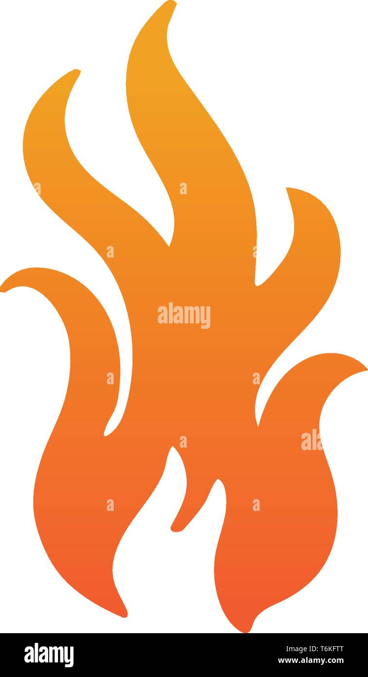 Fire and flame logo and symbol burn Stock Vector Image & Art - Alamy