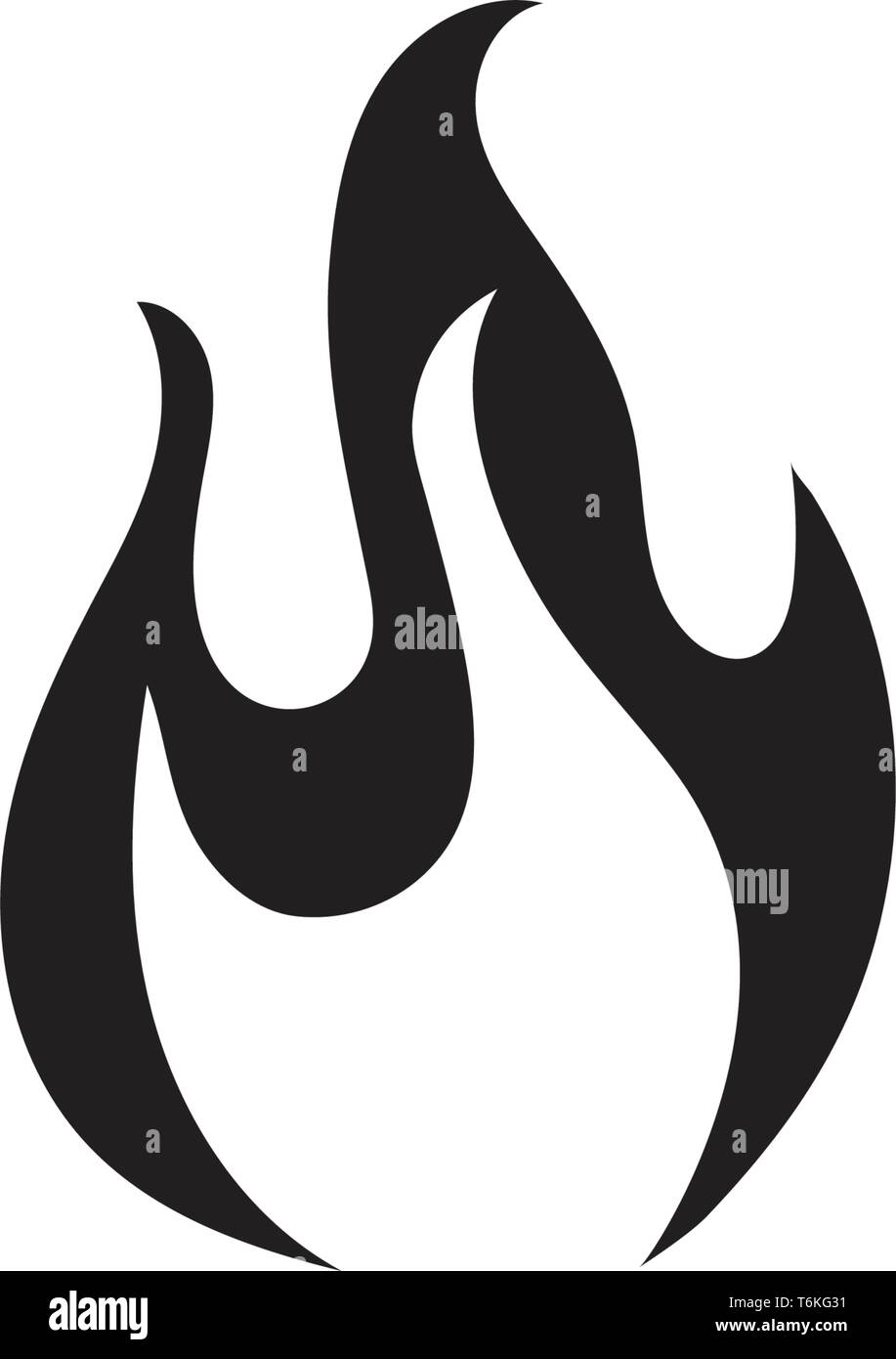 Fire flame Logo Template vector icon Oil, gas and energy logo concept ...