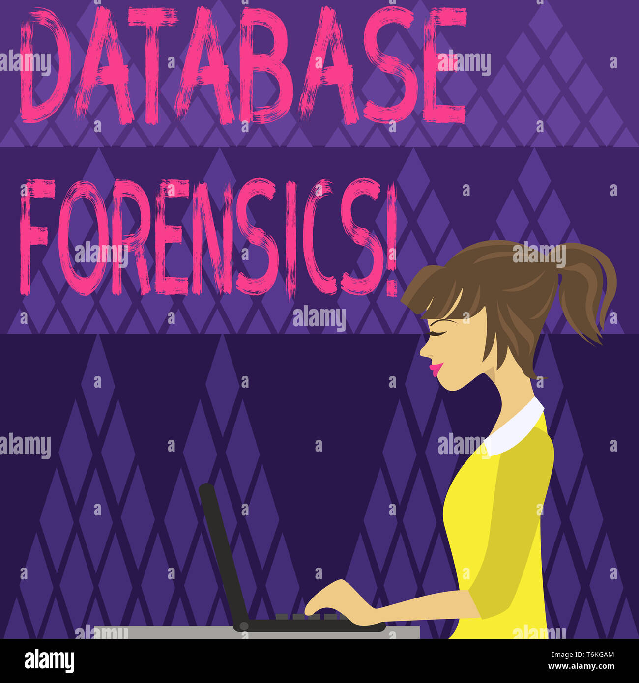 Writing Note Showing Database Forensics Business Concept For Identifying Transactions Within A