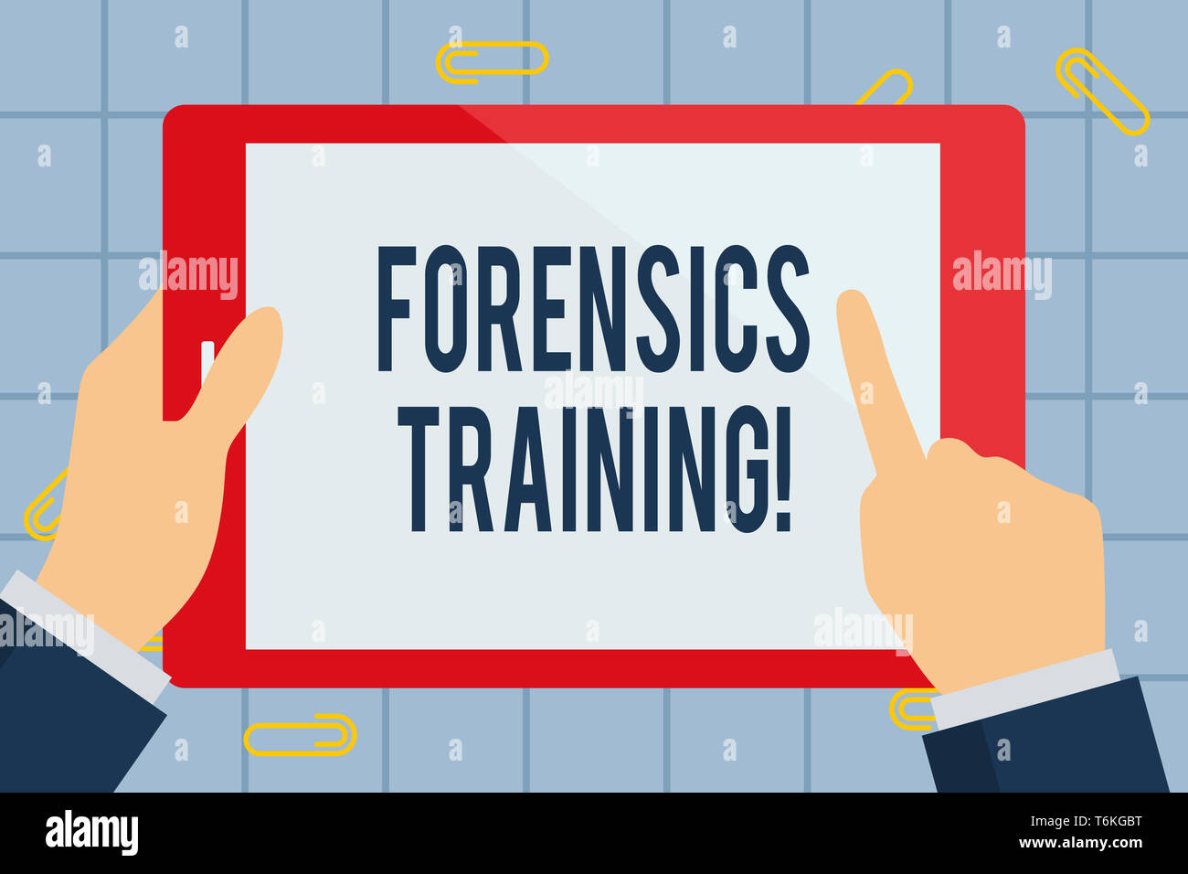 Text sign showing Forensics Training. Business photo text scientific ...