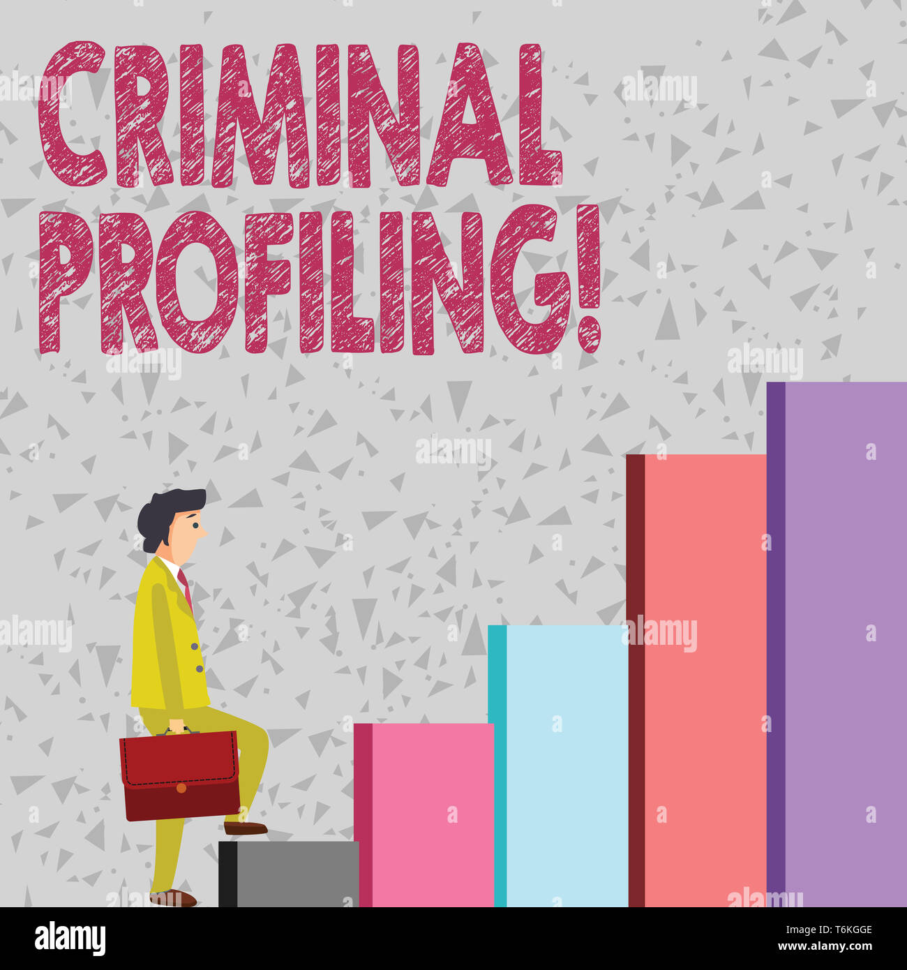 Handwriting text Criminal Profiling. Conceptual photo Develop profiles ...