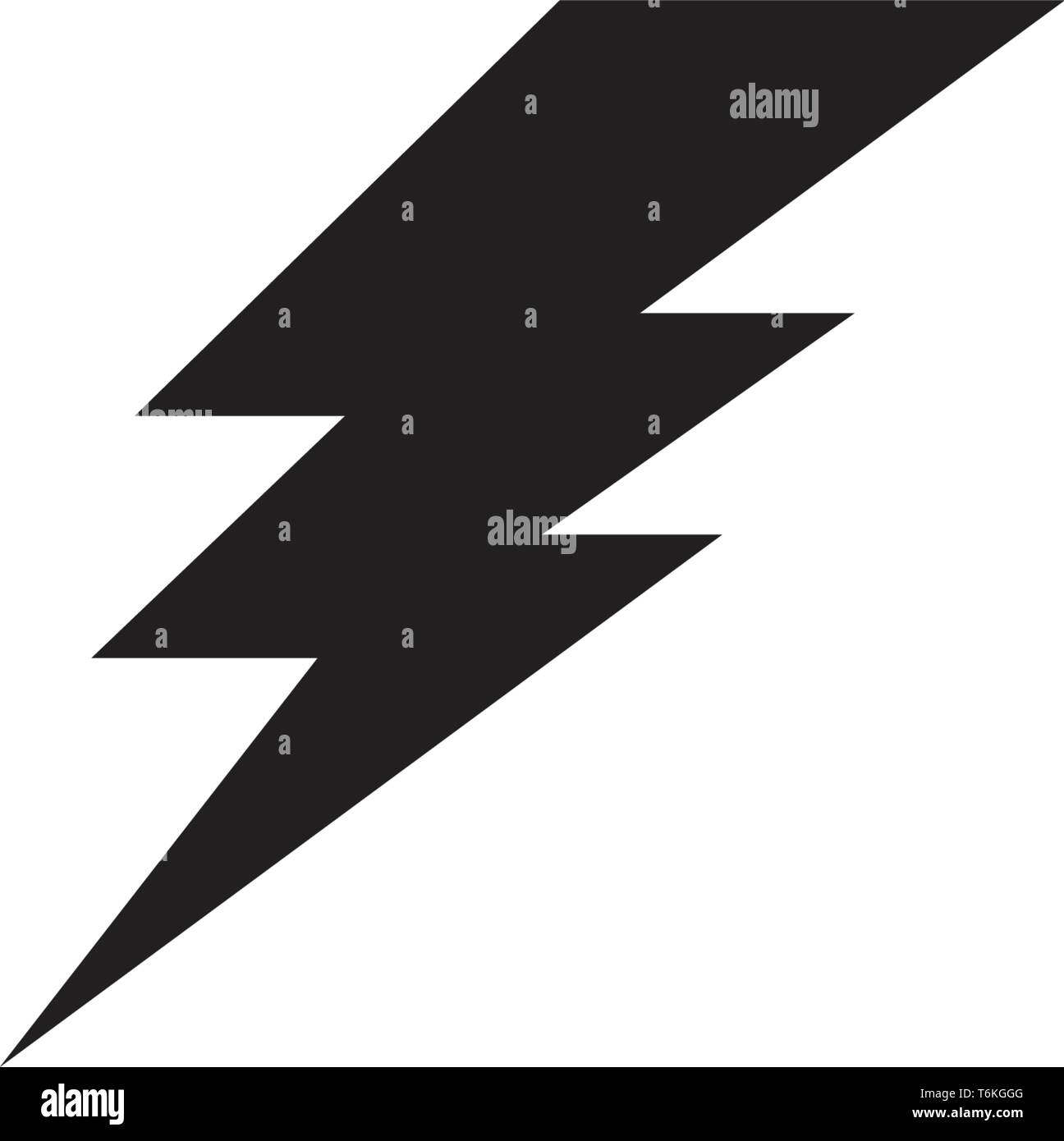 Flash thunderbolt Template vector icon illustration Stock Vector Image ...
