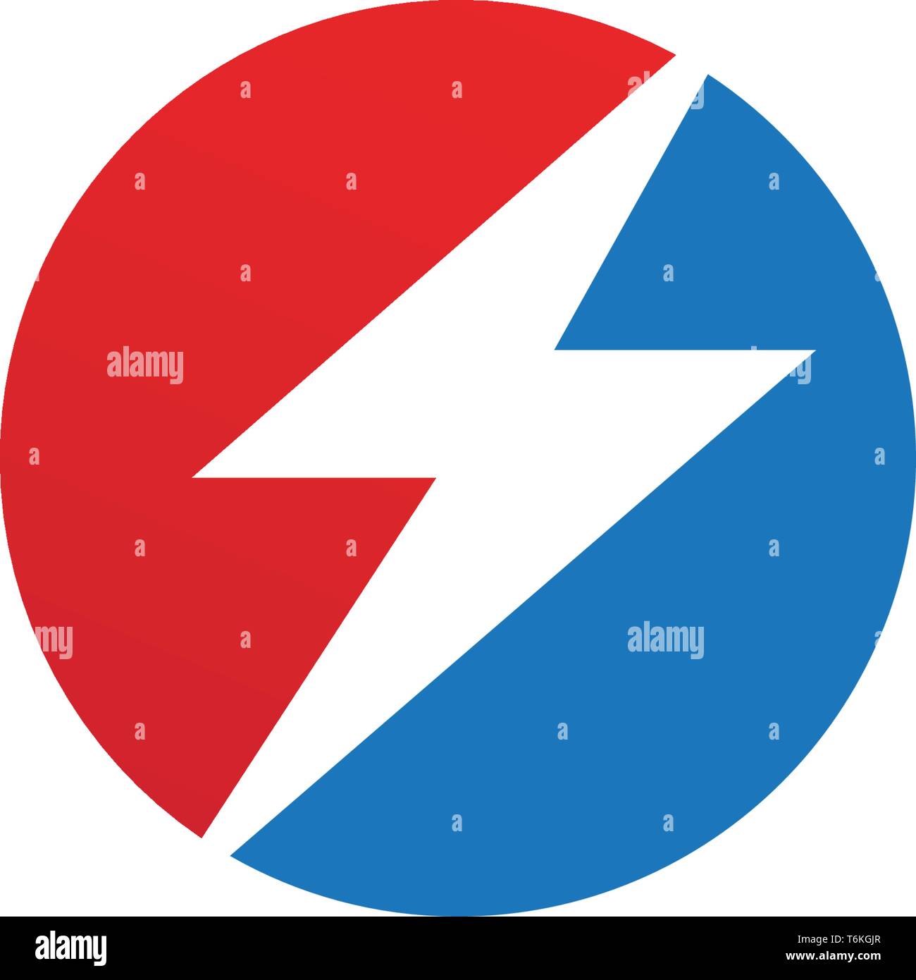 Flash thunderbolt Template vector icon illustration Stock Vector Image ...