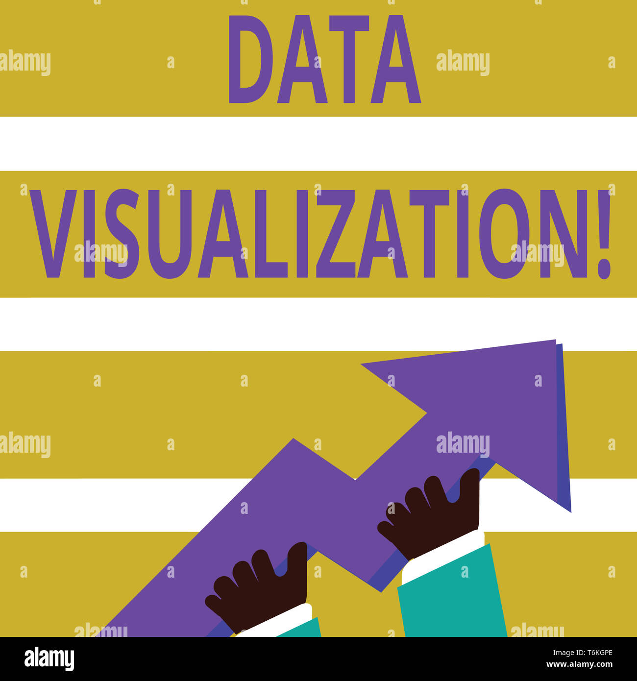 Writing note showing Data Visualization. Business concept for ...