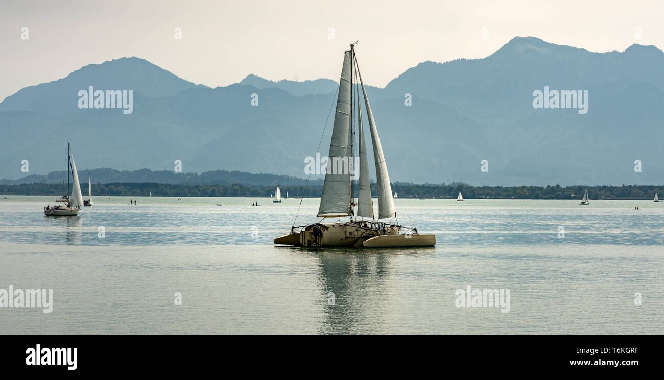 Lake chiemsee, Bavaria, Germany Stock Photo - Alamy