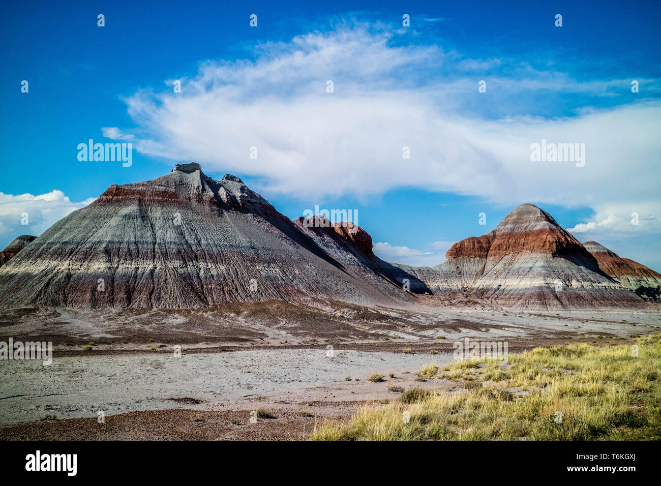 The Teepees in Petrified Forest National Park, Arizona Stock Photo - Alamy