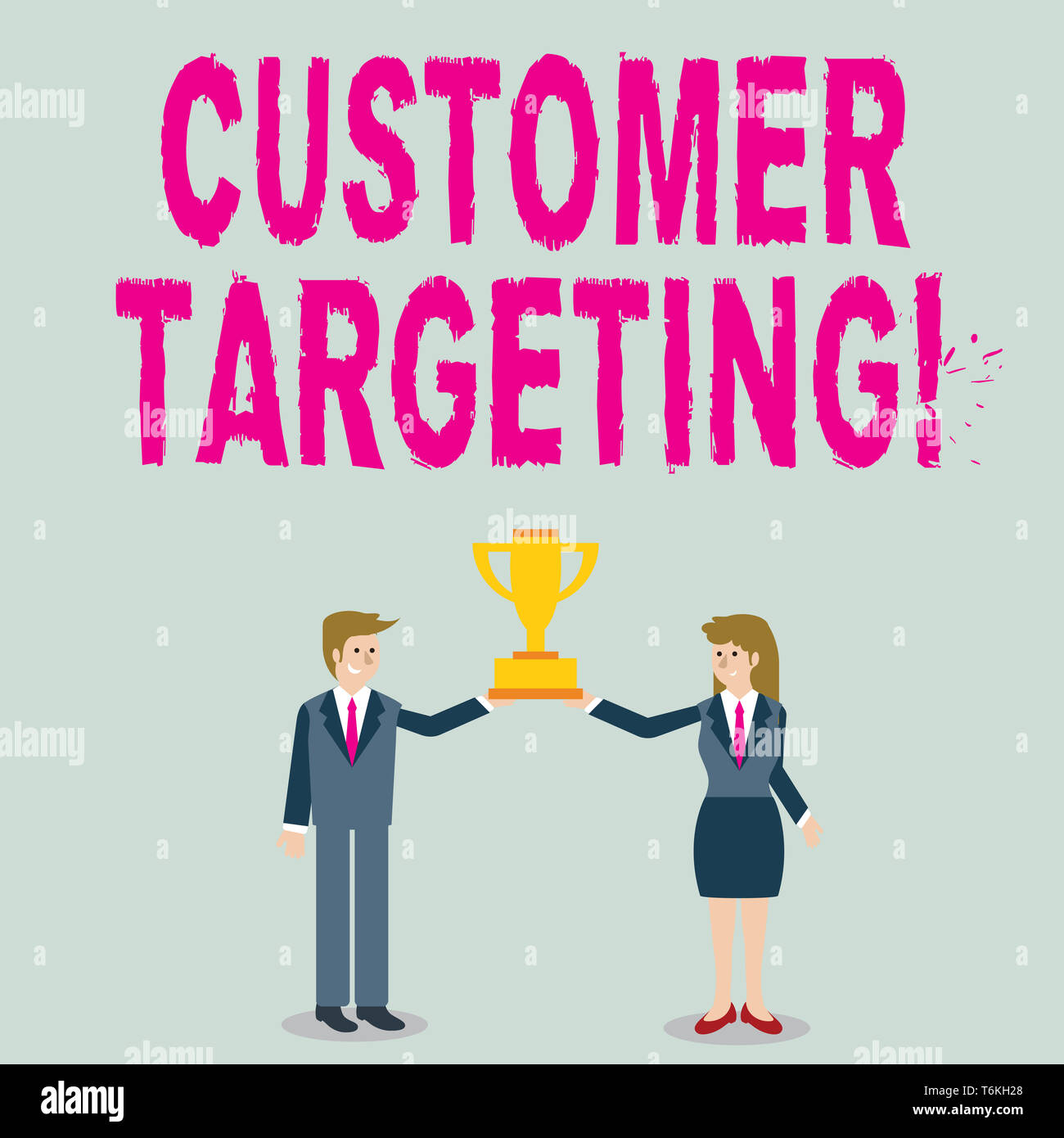 Word writing text Customer Targeting. Business photo showcasing ...