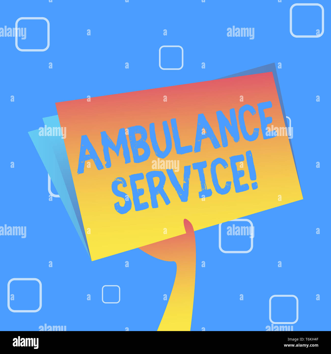 Handwriting text Ambulance Service. Conceptual photo emergency response ...