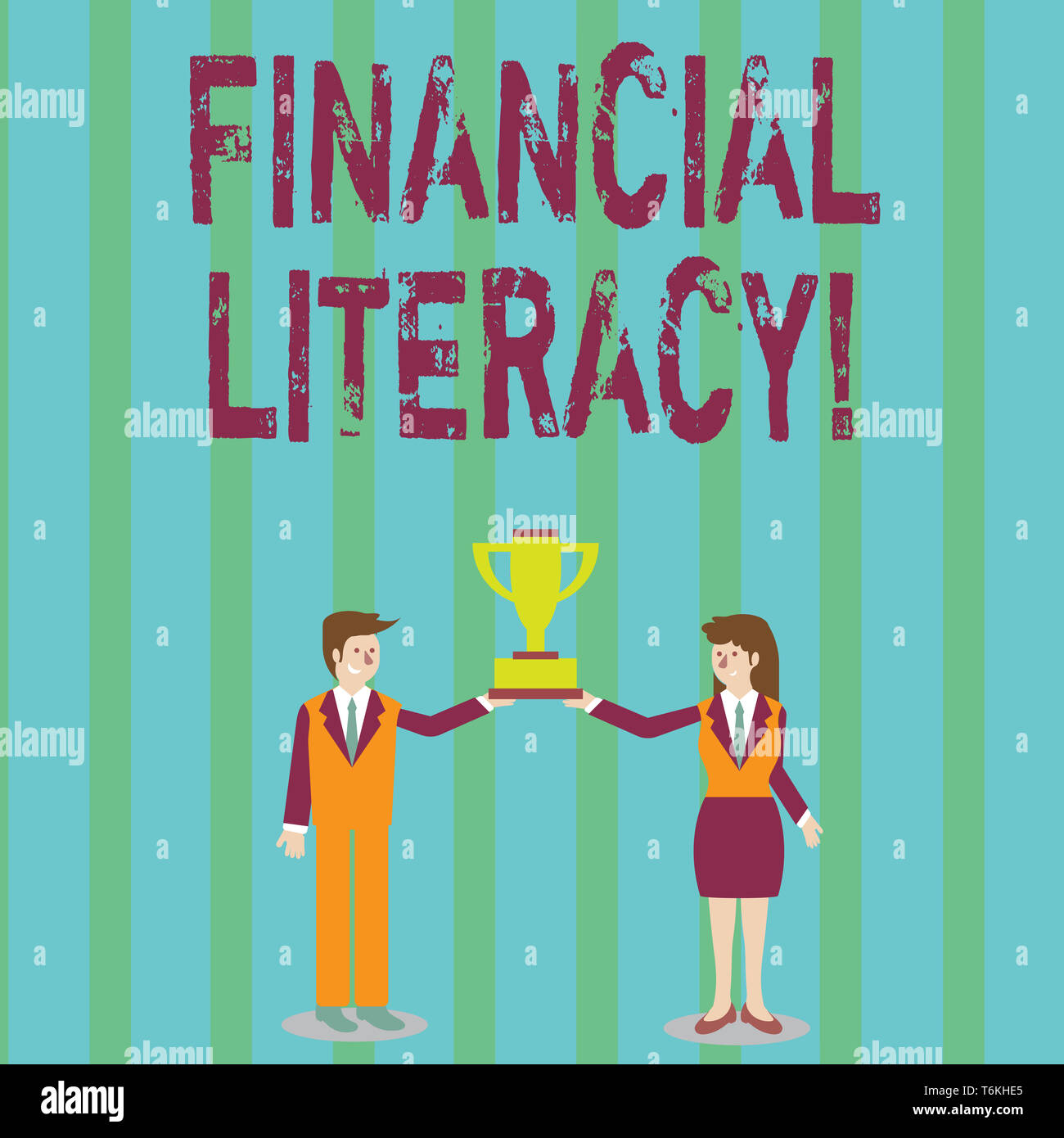 Handwriting text Financial Literacy. Conceptual photo education and ...