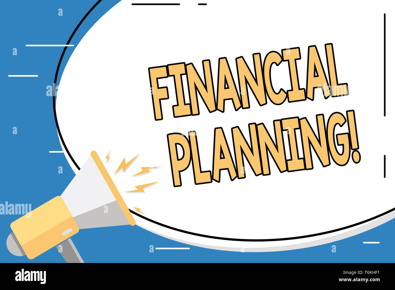Conceptual hand writing showing Financial Planning. Concept meaning ...