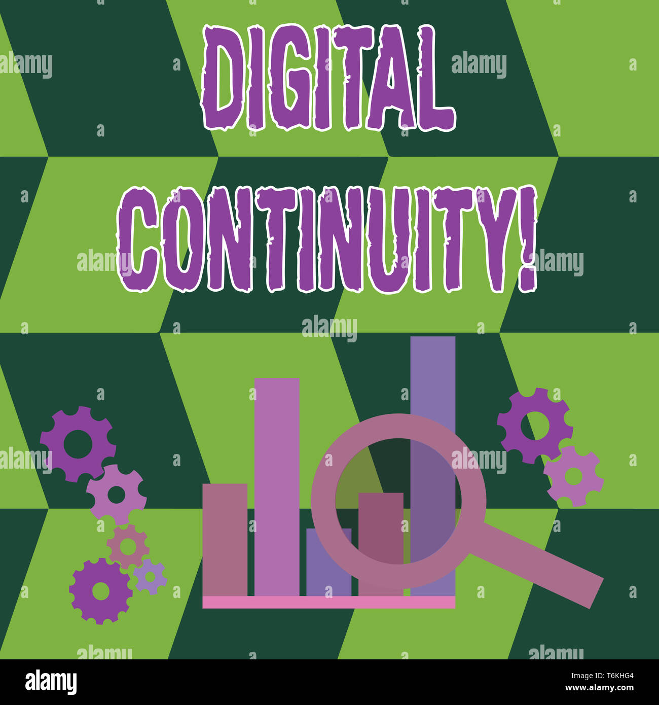 Word writing text Digital Continuity. Business photo showcasing ability ...