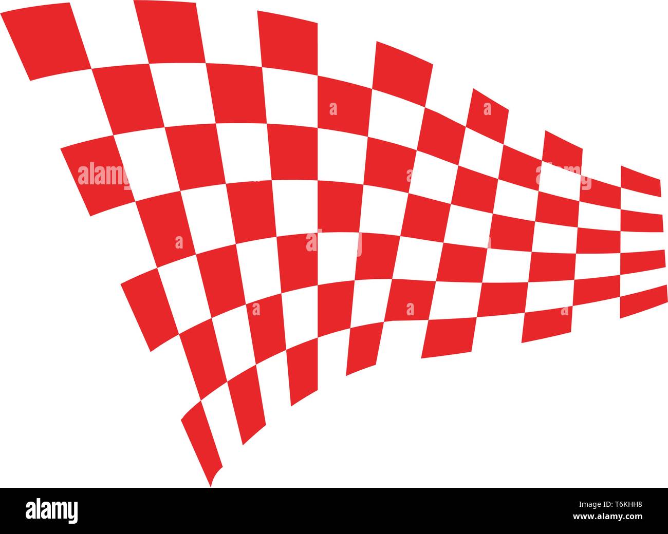 Red flag race Stock Vector Images - Alamy