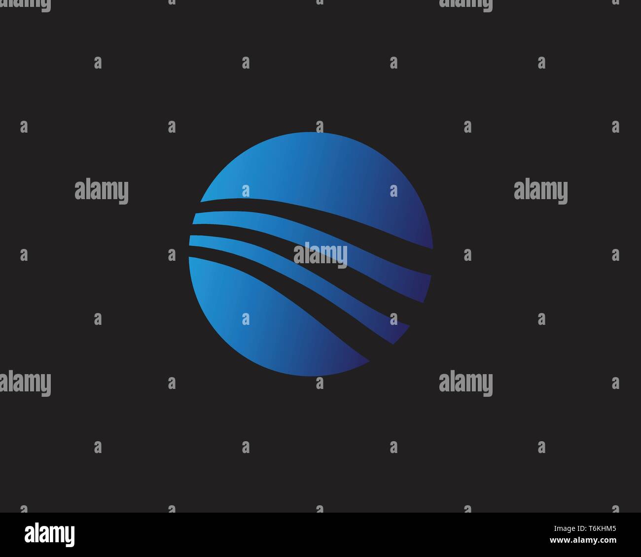 Modern colorful flow poster. Wave Liquid shape in blue color background ...