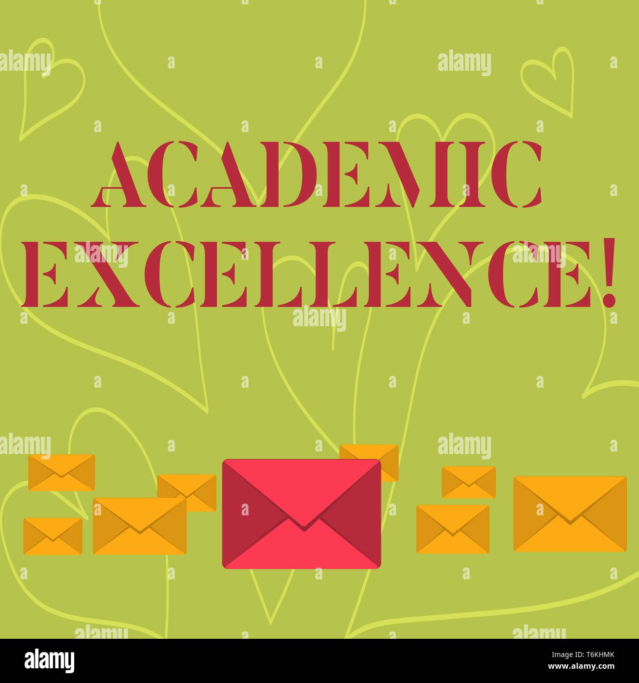 Handwriting text writing Academic Excellence. Conceptual photo ...