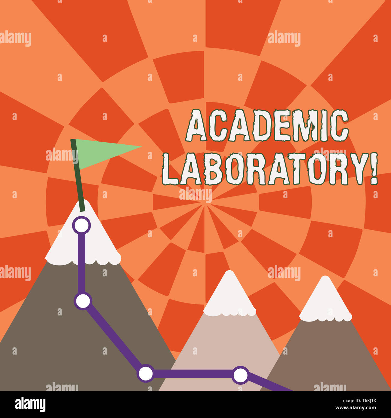 Text sign showing Academic Laboratory. Business photo showcasing where ...