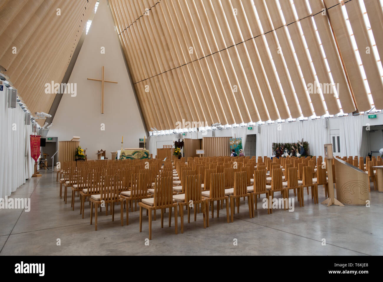 Transitional cathedral cardboard cathedral hi-res stock photography and ...