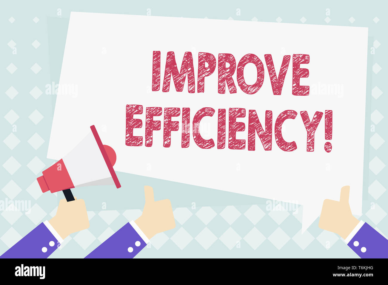 Conceptual hand writing showing Improve Efficiency. Concept meaning ...