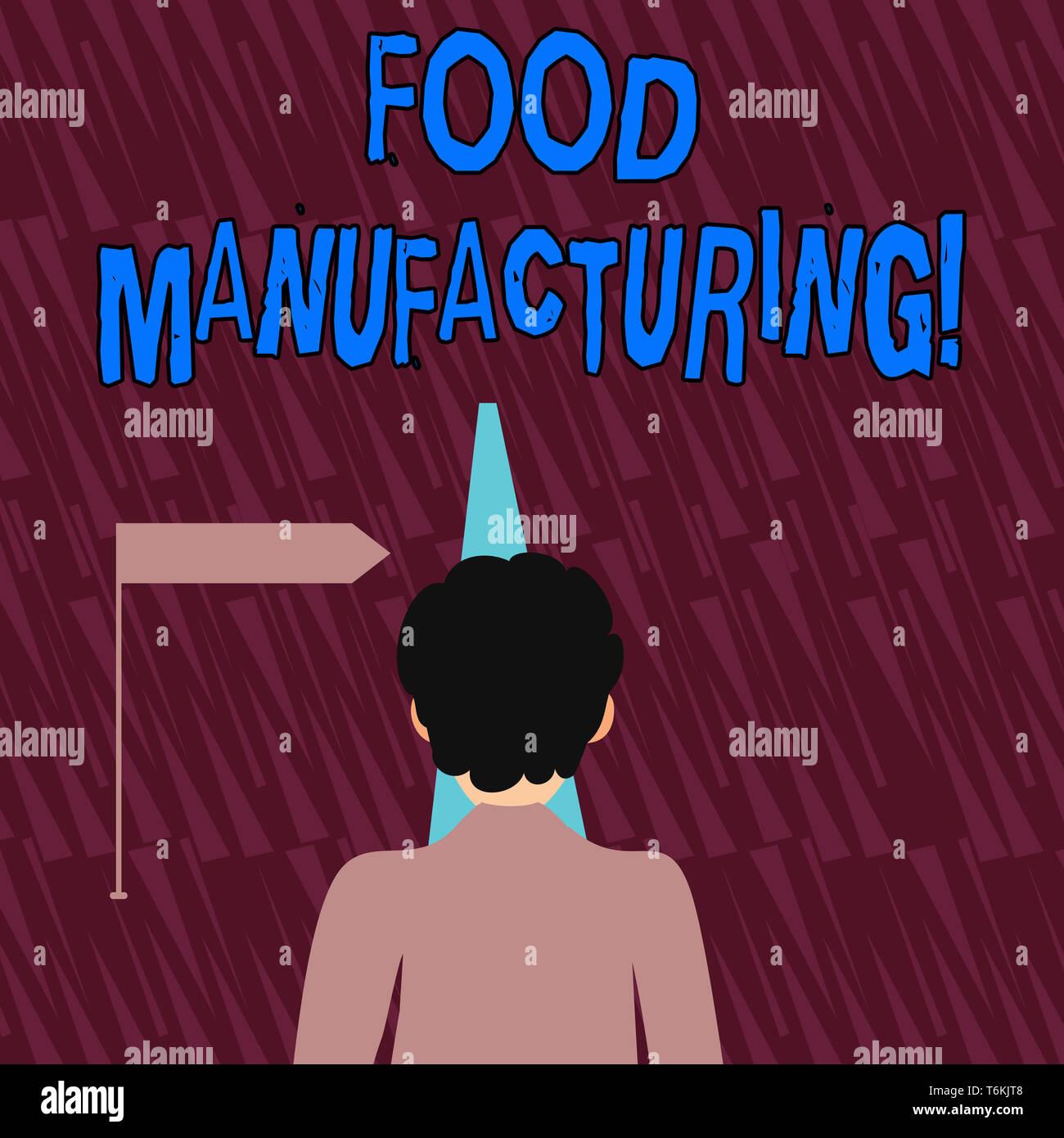 Text sign showing Food Manufacturing. Business photo showcasing ...