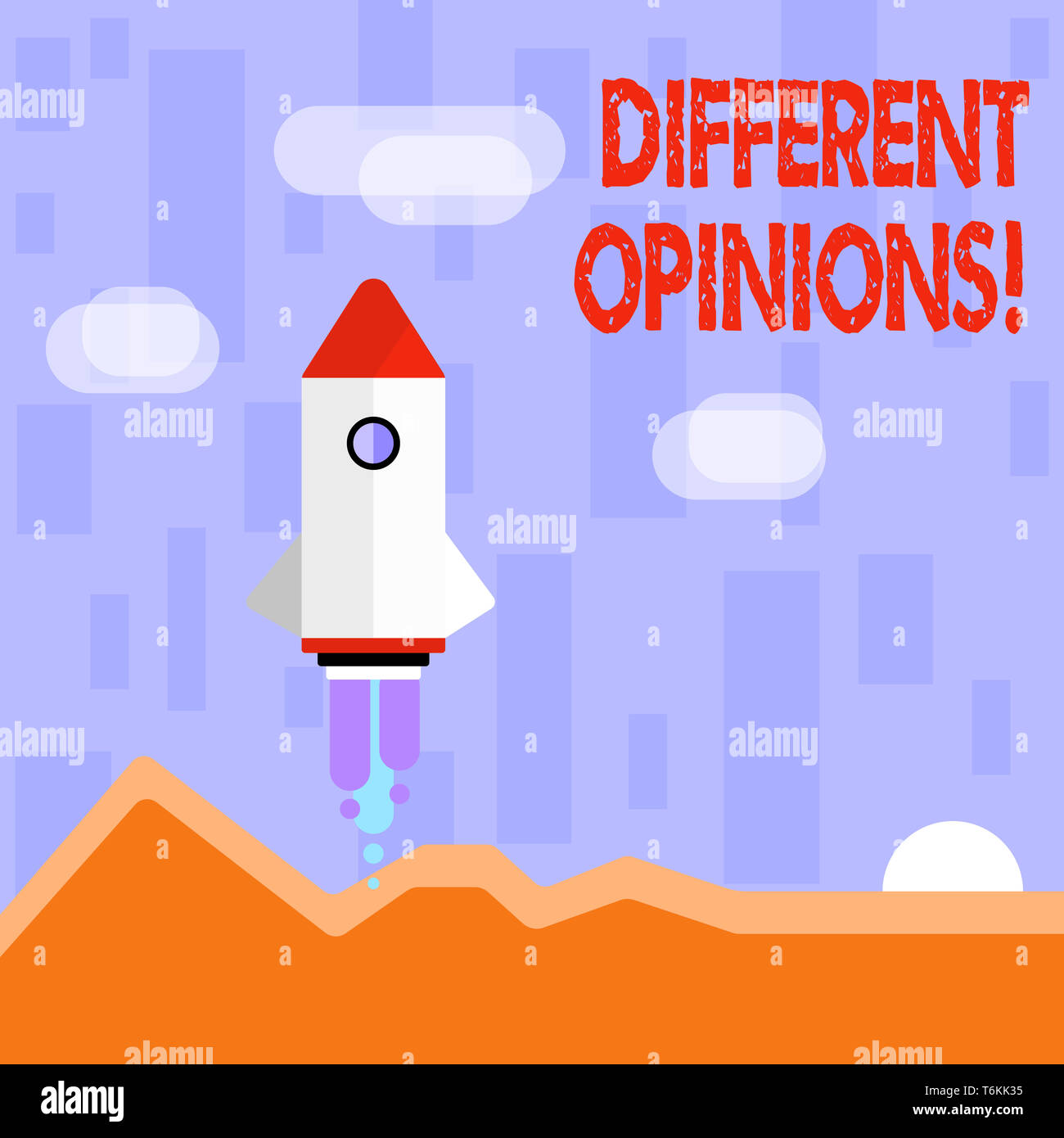 Opinions divided hi-res stock photography and images - Alamy
