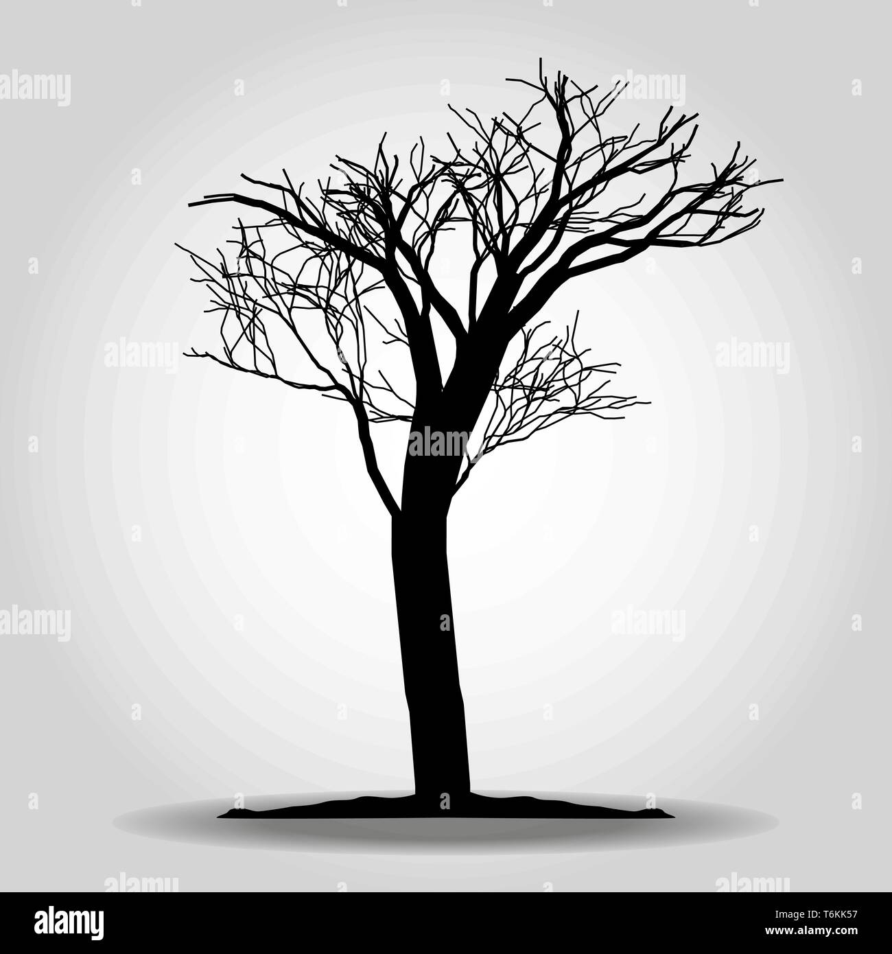 Tree icon. Forest symbol. Flat web sign on white background. Vector ...