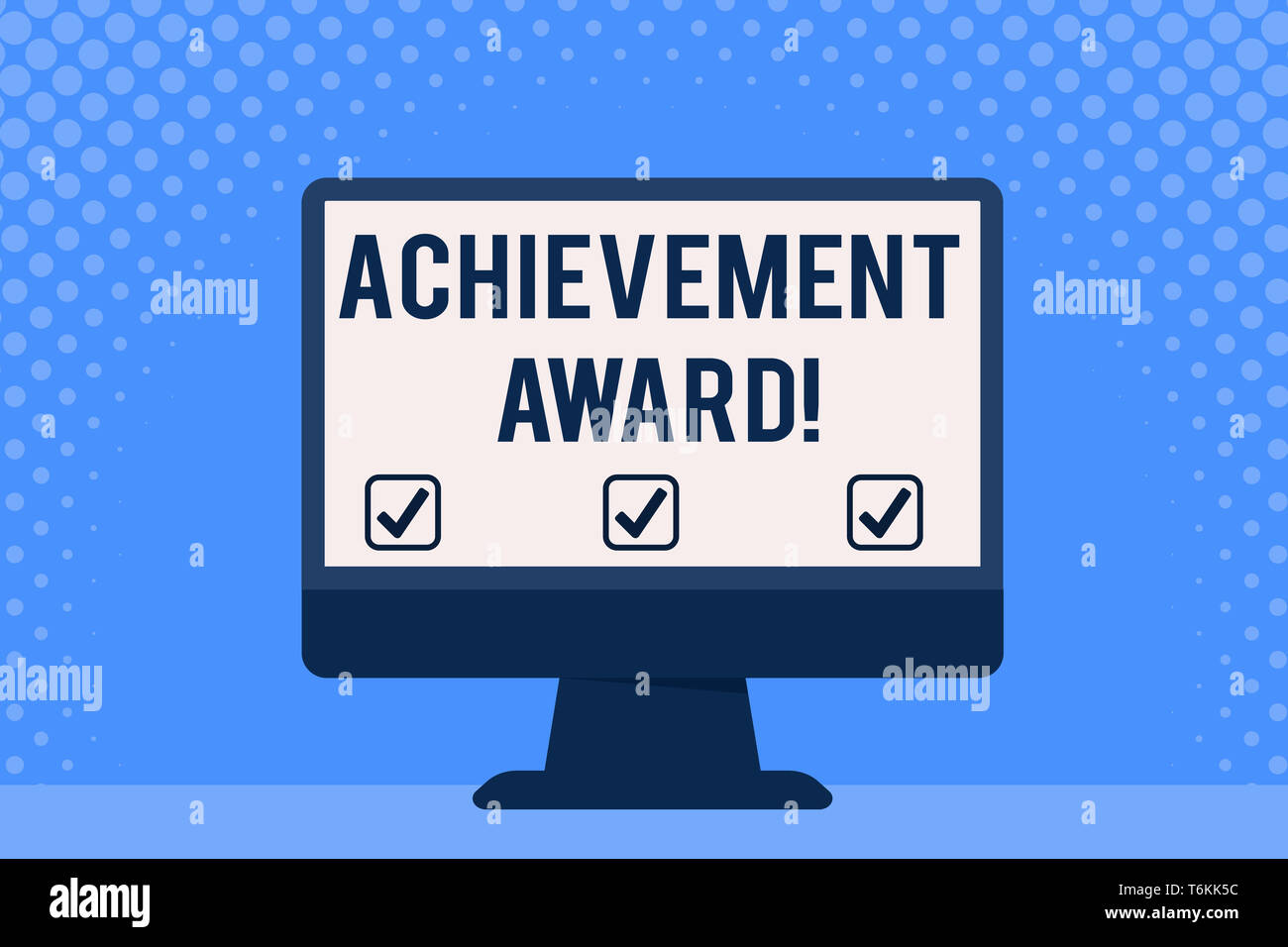 Conceptual hand writing showing Achievement Award. Concept meaning ...