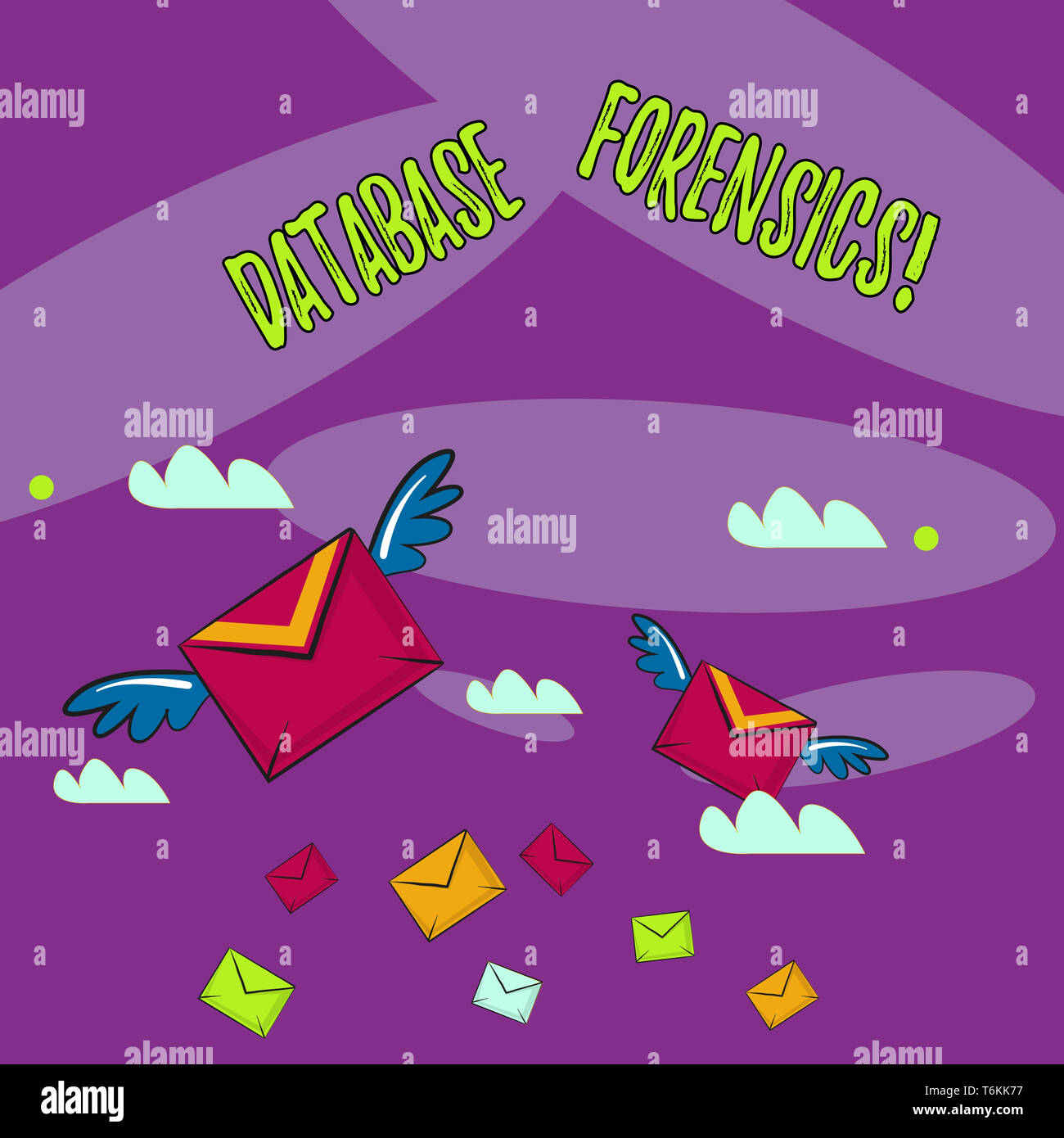 Word writing text Database Forensics. Business photo showcasing identifying transactions within ...