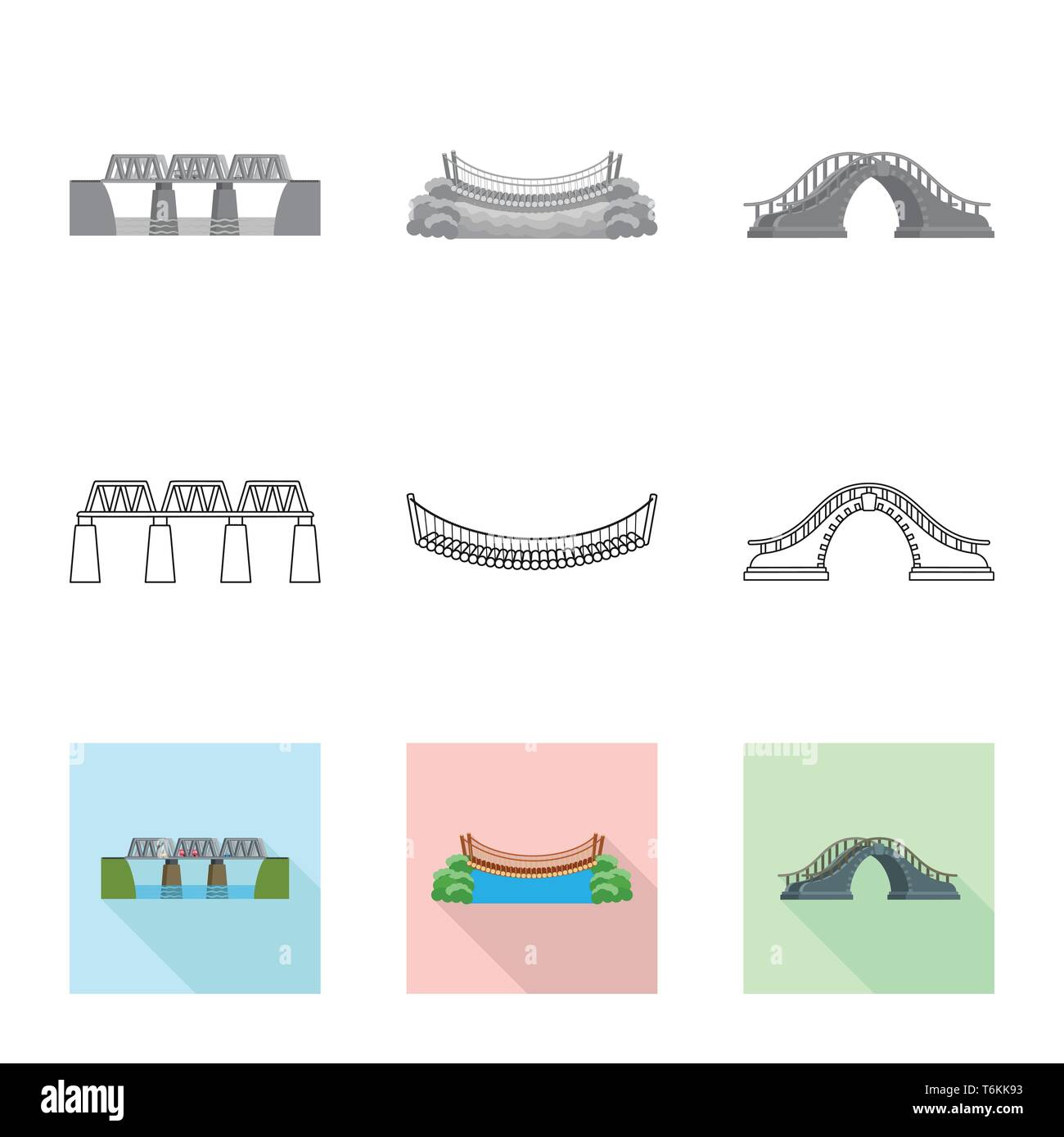 Isolated Object Of Connection And Design Logo Collection Of Connection And Side Stock Vector