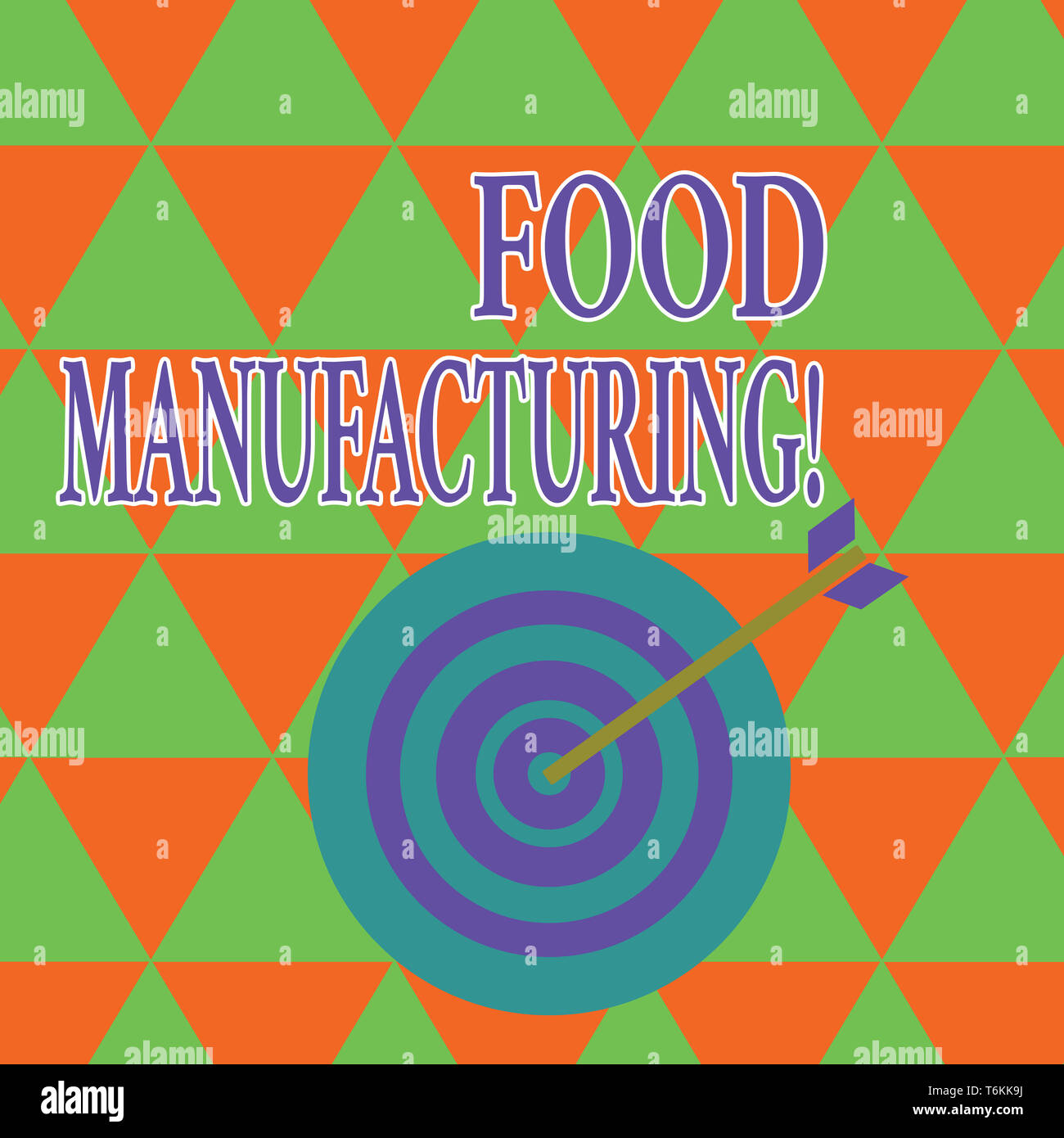 Text sign showing Food Manufacturing. Business photo showcasing ...