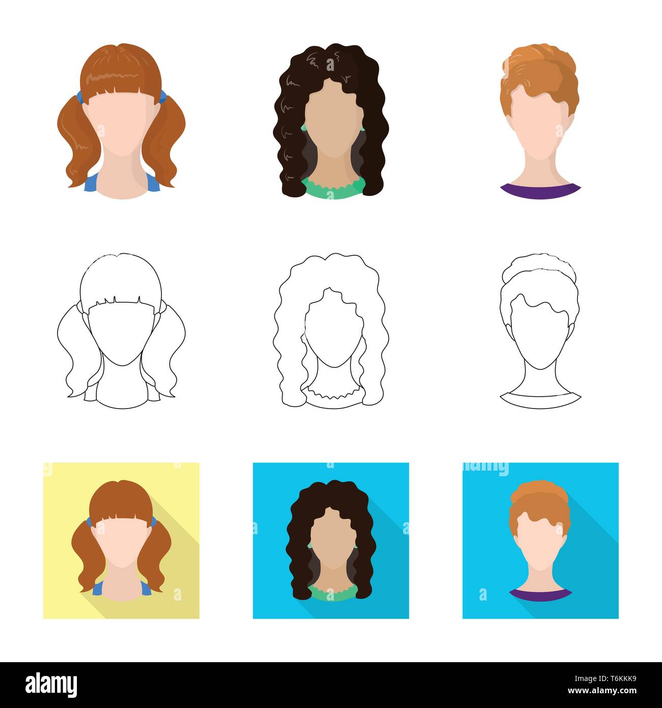 Isolated object of professional and photo symbol. Set of professional ...