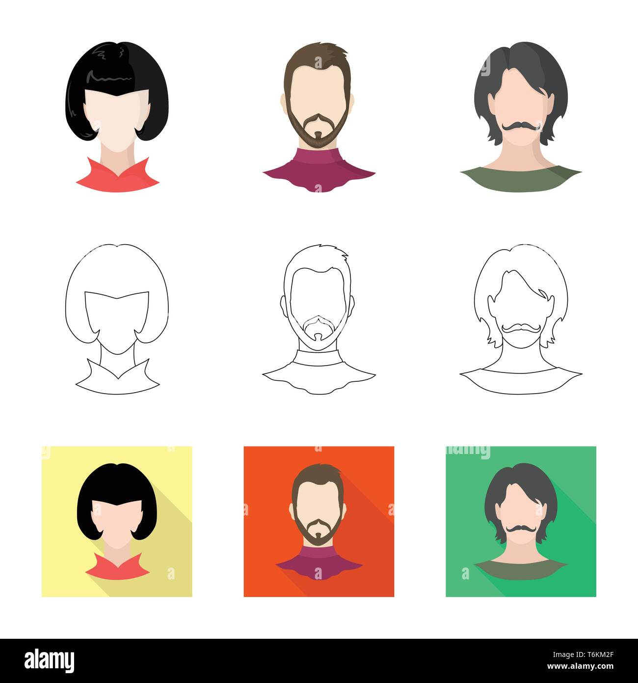 Vector design of professional and photo icon. Set of professional and ...
