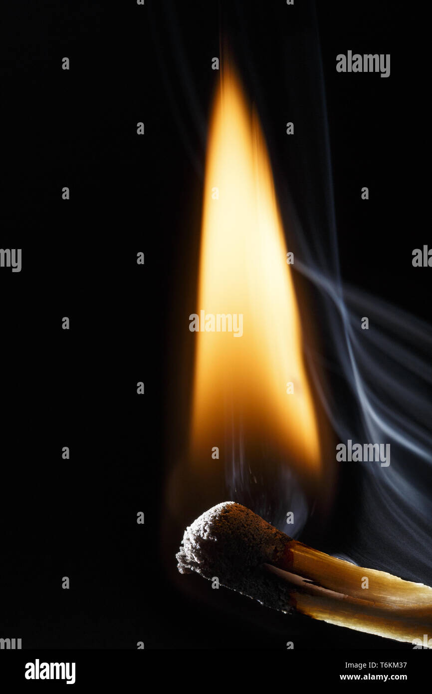 Fire and smoke Stock Photo - Alamy