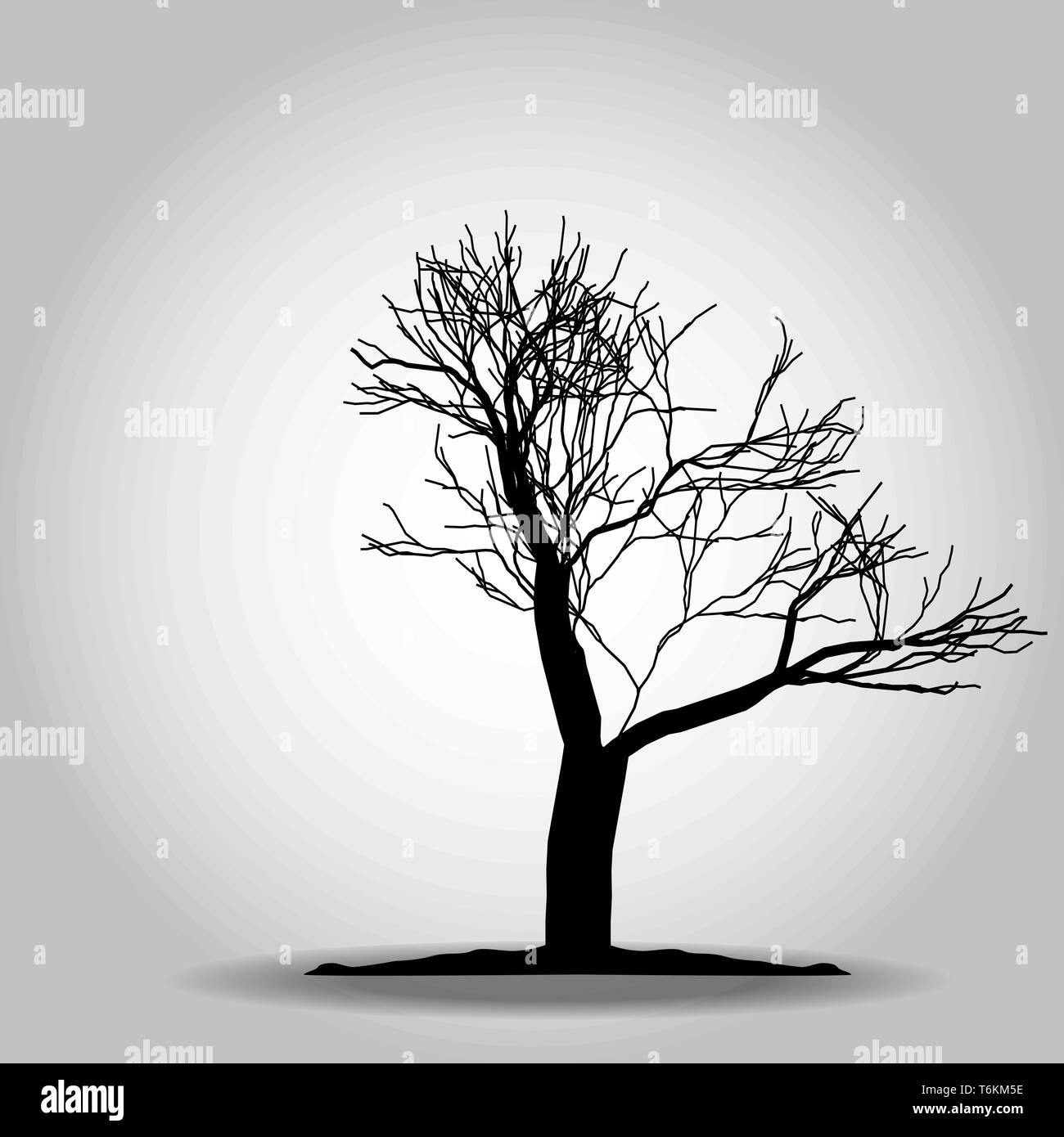 Tree icon. Forest symbol. Flat web sign on white background. Vector ...
