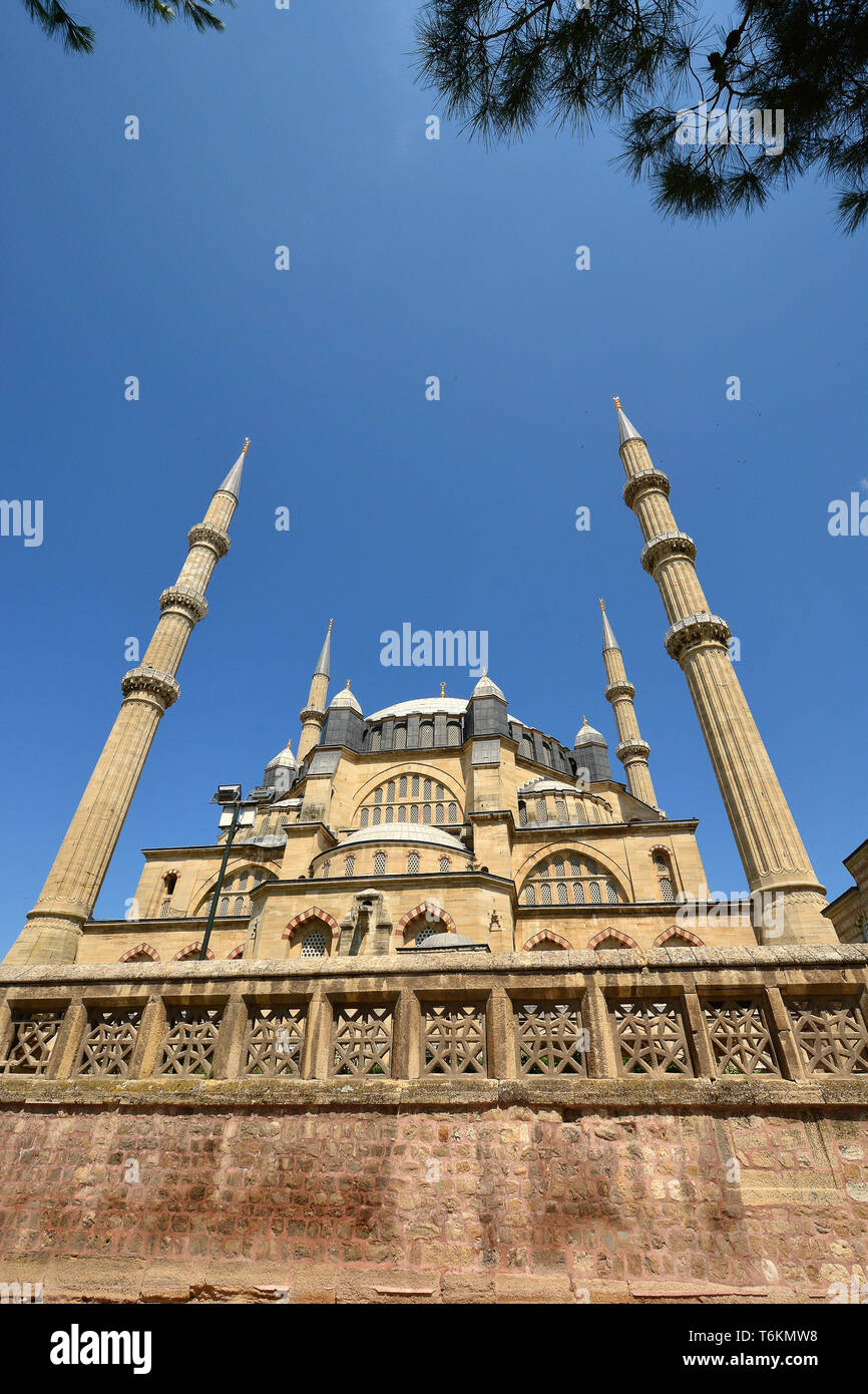 Selimiye Mosque, Selimiye Camii, Ottoman imperial mosque, Edirne ...