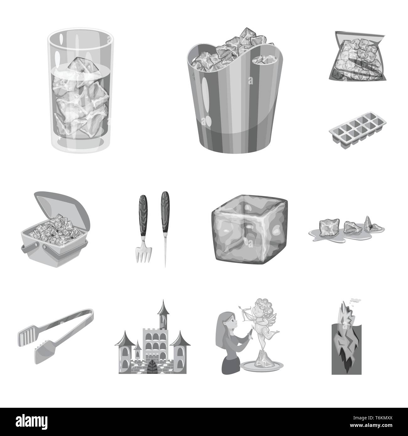 Mono castle Cut Out Stock Images & Pictures - Alamy